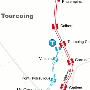 itineraire metro lille
